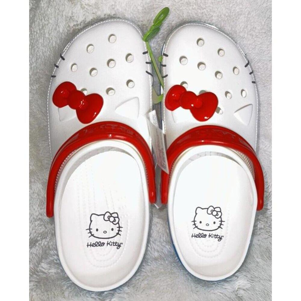Crocs X Hello Kitty Classic Clog 50th Anniversary Siz… - Gem